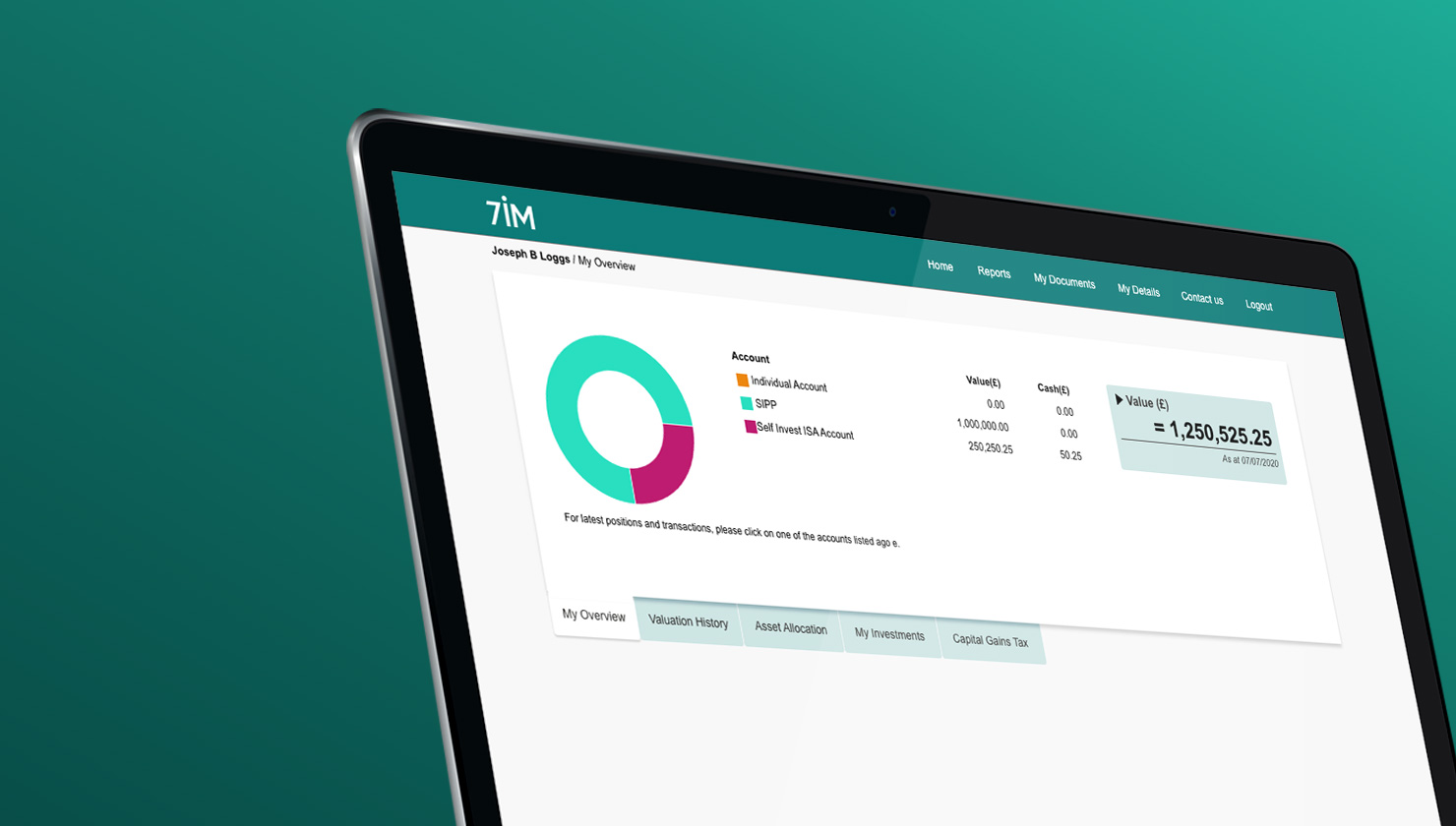 7IM Client Portal | Advised Clients | 7IM